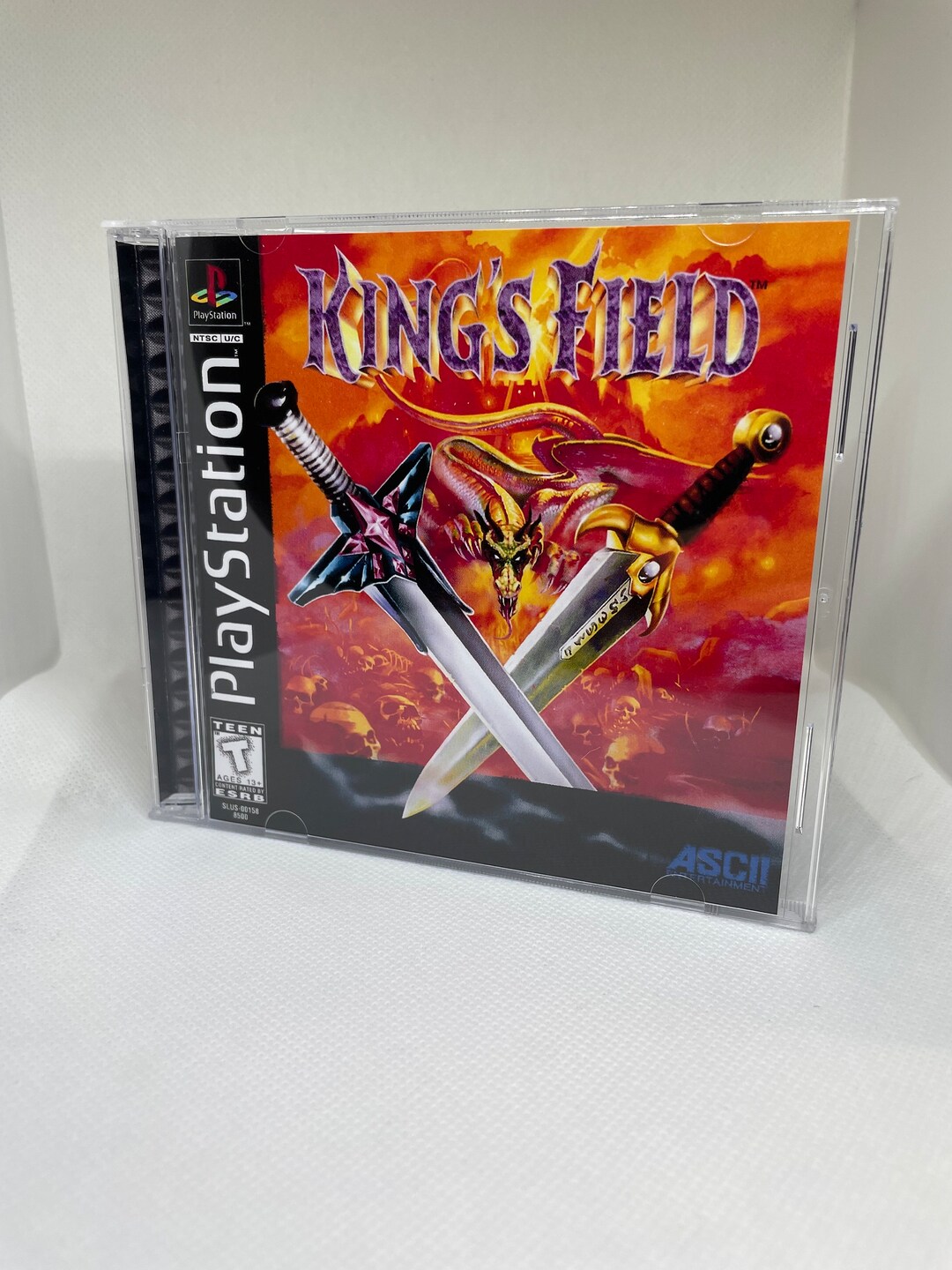 King’s Field Series PS1 Reproduction Case - Etsy