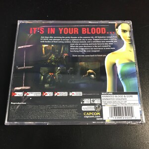 Resident Evil 3 Dreamcast Reproduction Case - Etsy