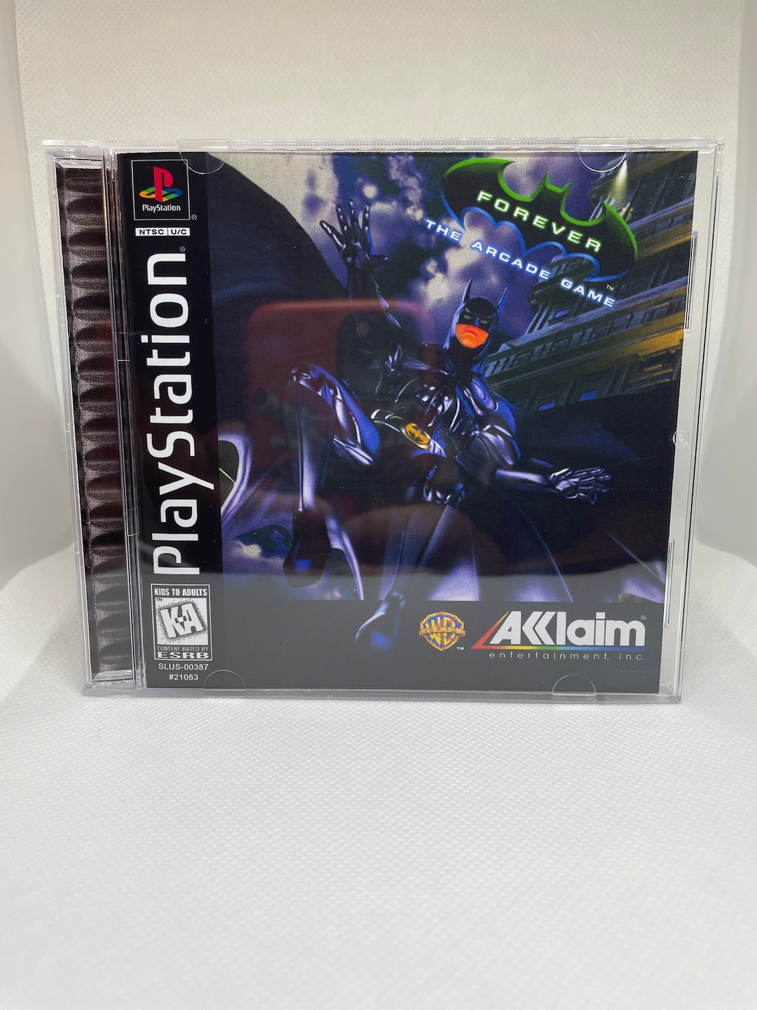 Batman Forever the Arcade Game PS1 Reproduction Case - Etsy