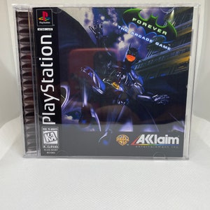 Batman Forever the Arcade Game PS1 Reproduction Case - Etsy