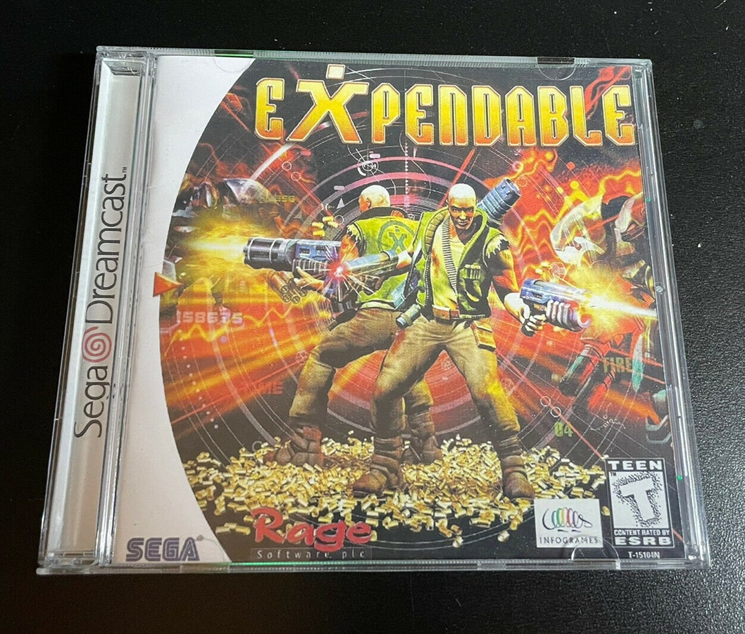 Expendable Dreamcast Reproduction Case - Etsy