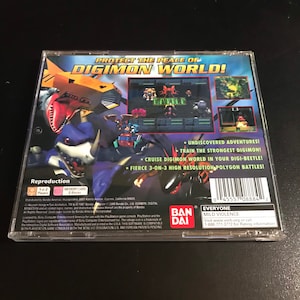Digimon World Series PS1 Reproduction Cases - Etsy
