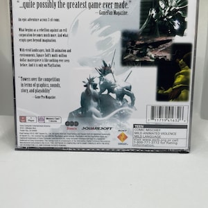 Final Fantasy 7 8 9 PS1 RPG Reproduction Case - Etsy