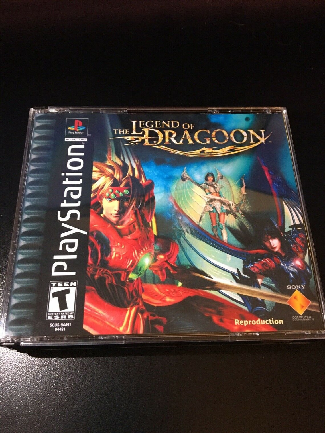 Legend of Dragoon PS1 RPG Reproduction Case NO DISC - Etsy New Zealand