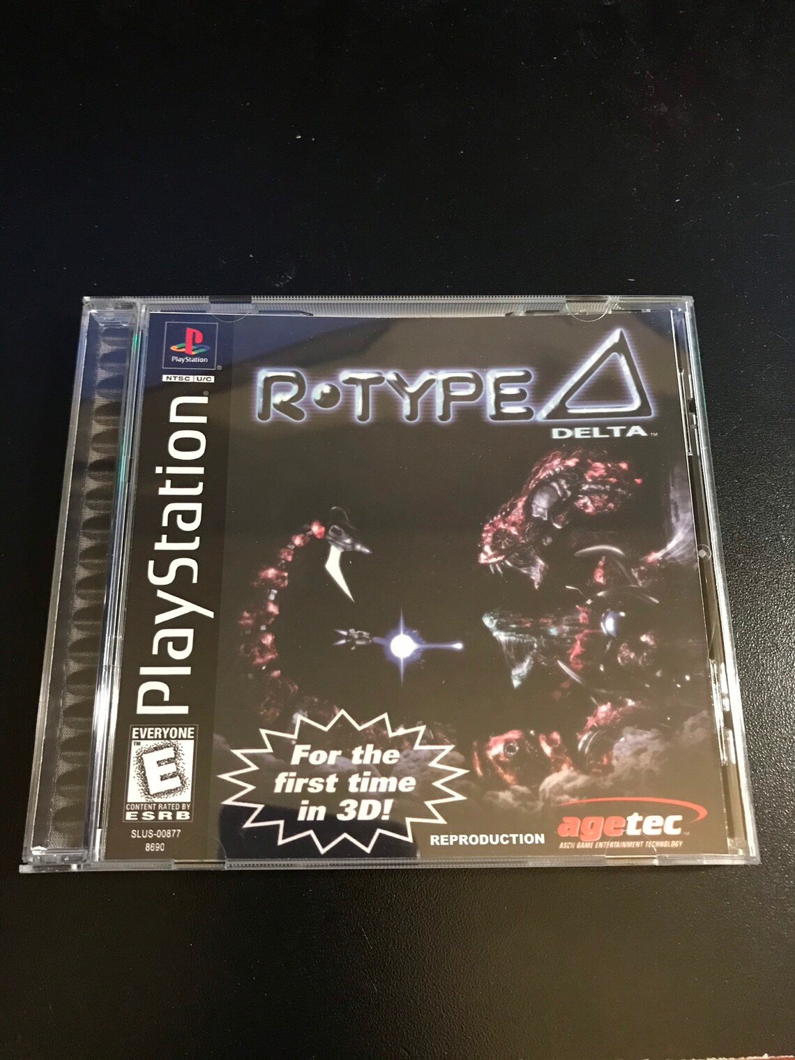 R-type Delta PS1 Reproduction Case - Etsy