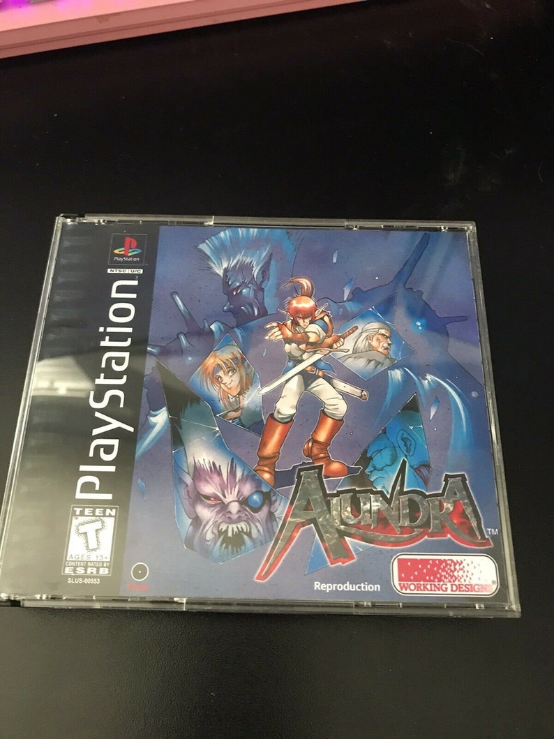 Alundra Series PS1 RPG Reproduction Case - Etsy
