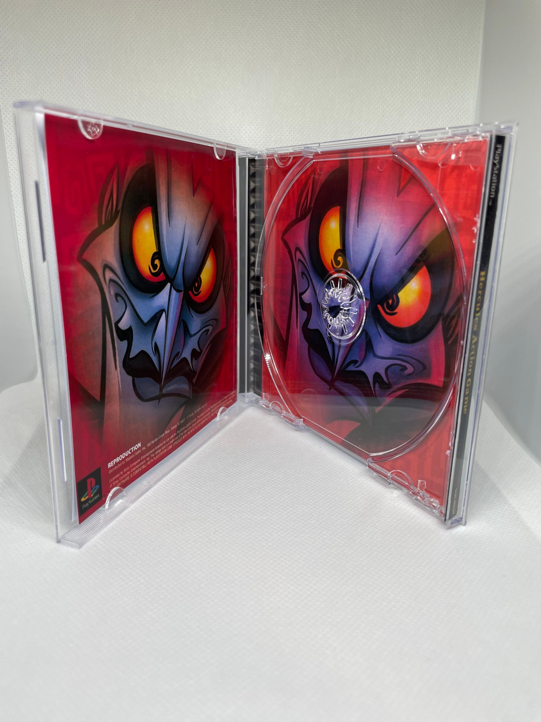 Disney’s Hercules PS1 Reproduction Case - Etsy