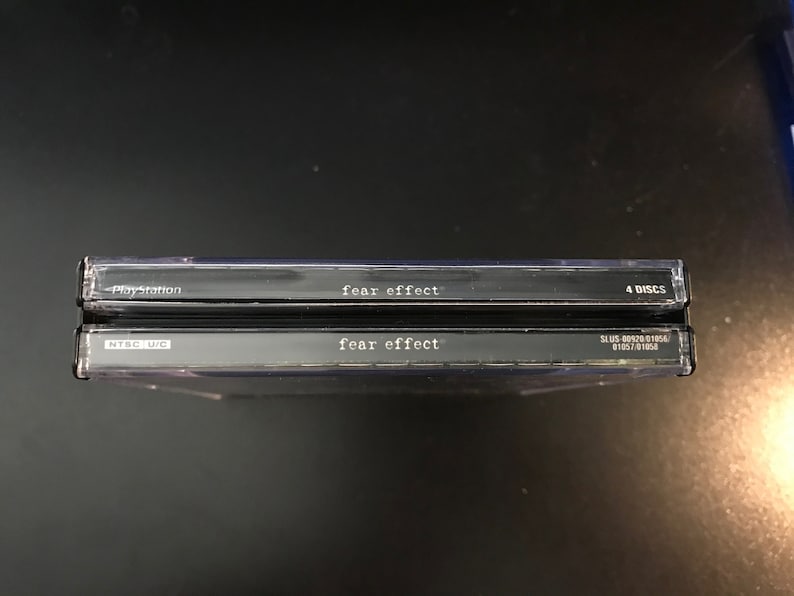 Fear Effect Series PS1 RPG Reproduction Case - Etsy