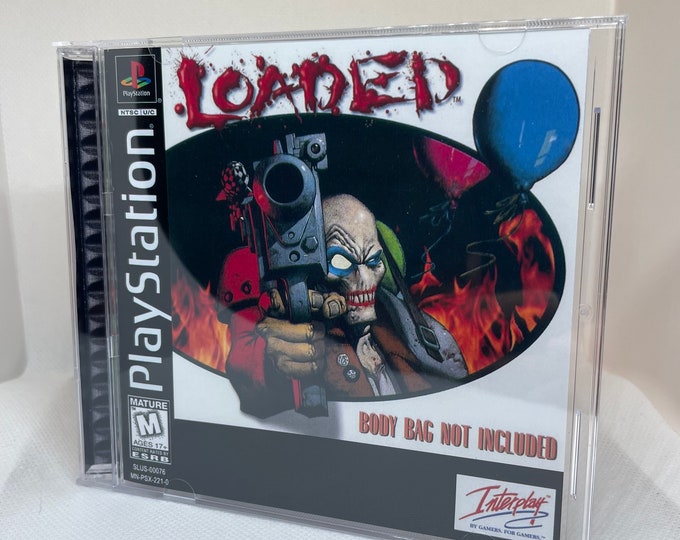 Loaded PS1 Reproduction Case - Etsy