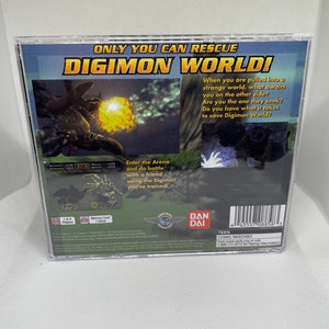 Digimon World Series PS1 Reproduction Cases - Etsy