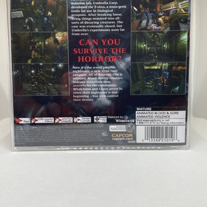 Resident Evil 2 Dreamcast Reproduction Case - Etsy