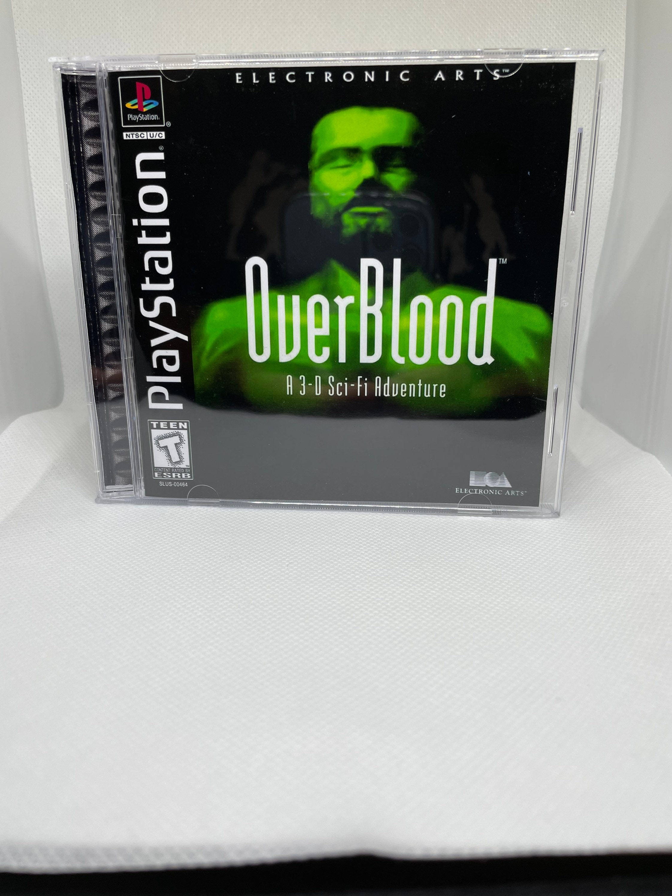 Overblood PS1 Reproduction Case - Etsy
