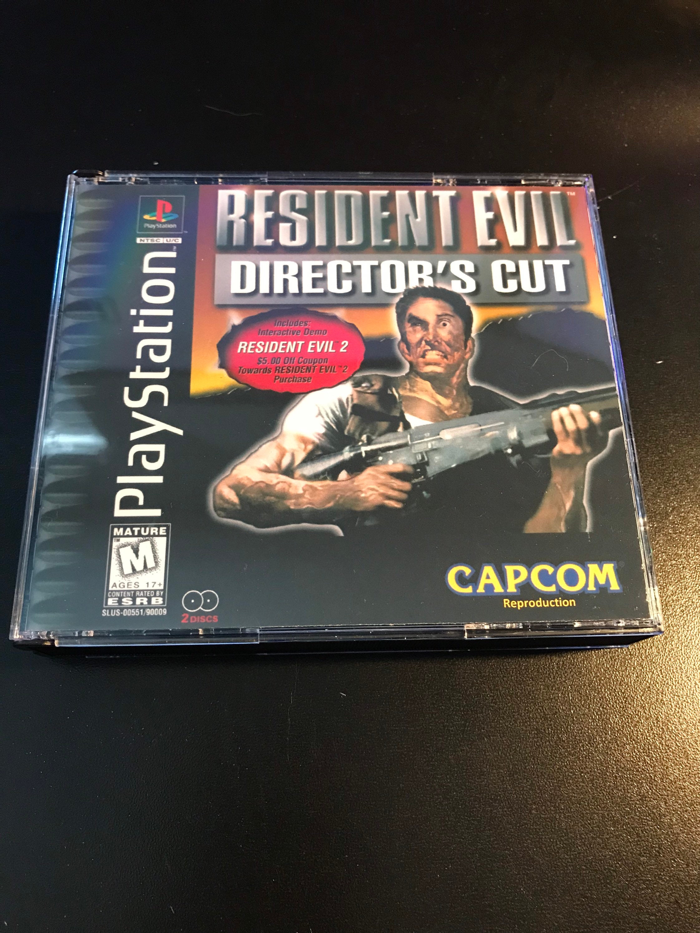 Resident Evil Series PS1 Reproduction Case NO DISC - Etsy Australia