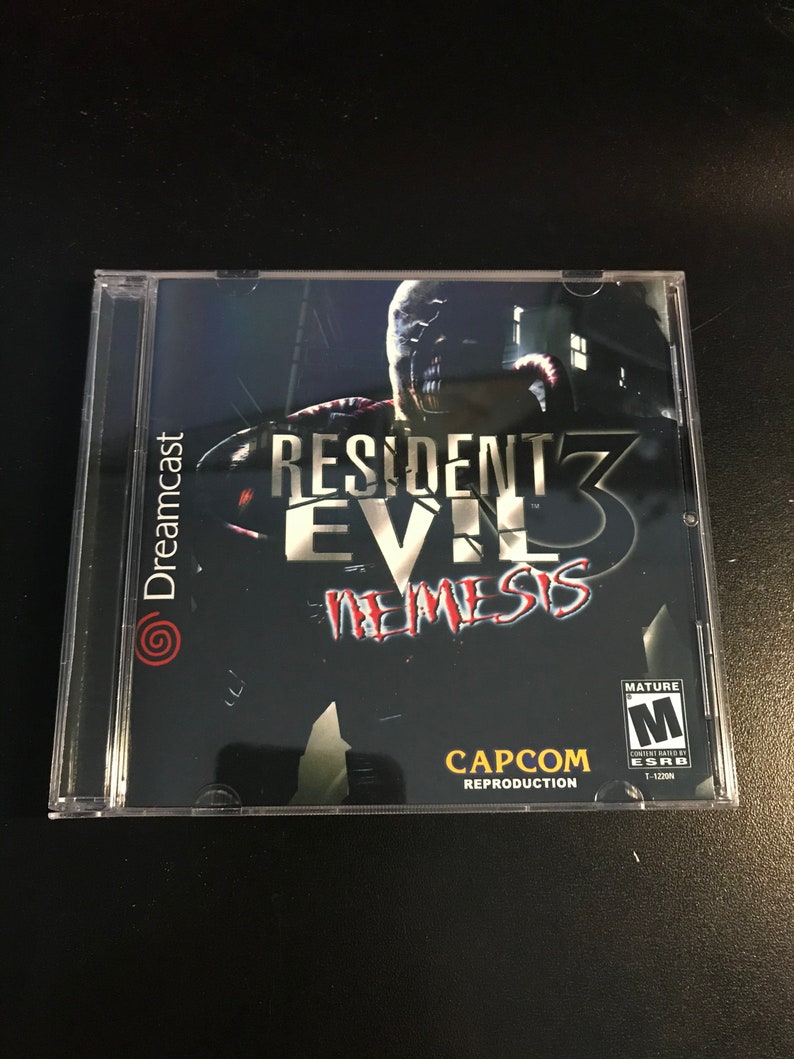 Resident Evil 3 Dreamcast Reproduction Case - Etsy