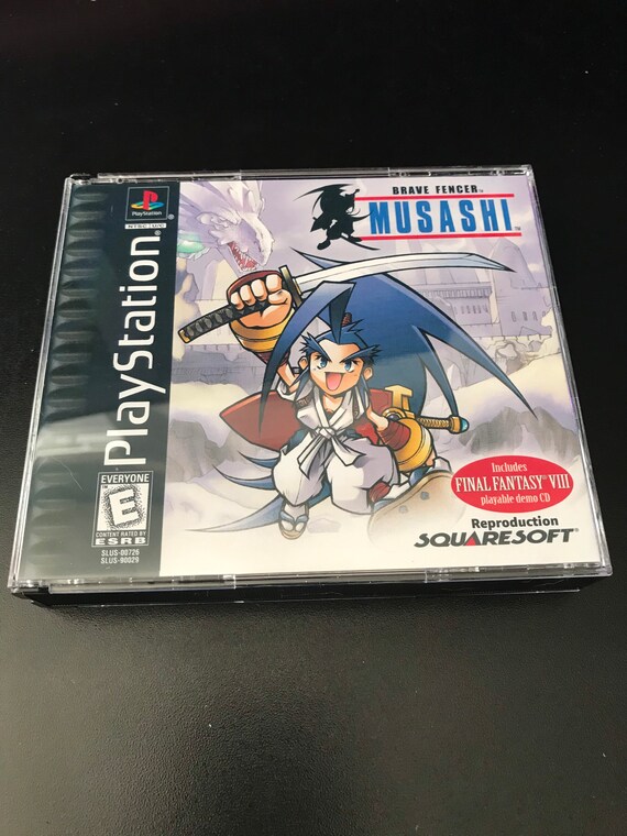 Brave Fencer Musashi PS1 Reproduction Case NO DISC | Etsy