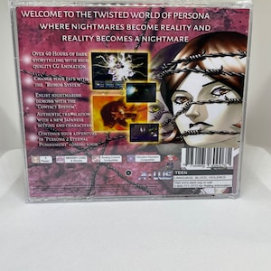 CUSTOM Persona 2: Innocent Sin PS1 Reproduction Case - Etsy