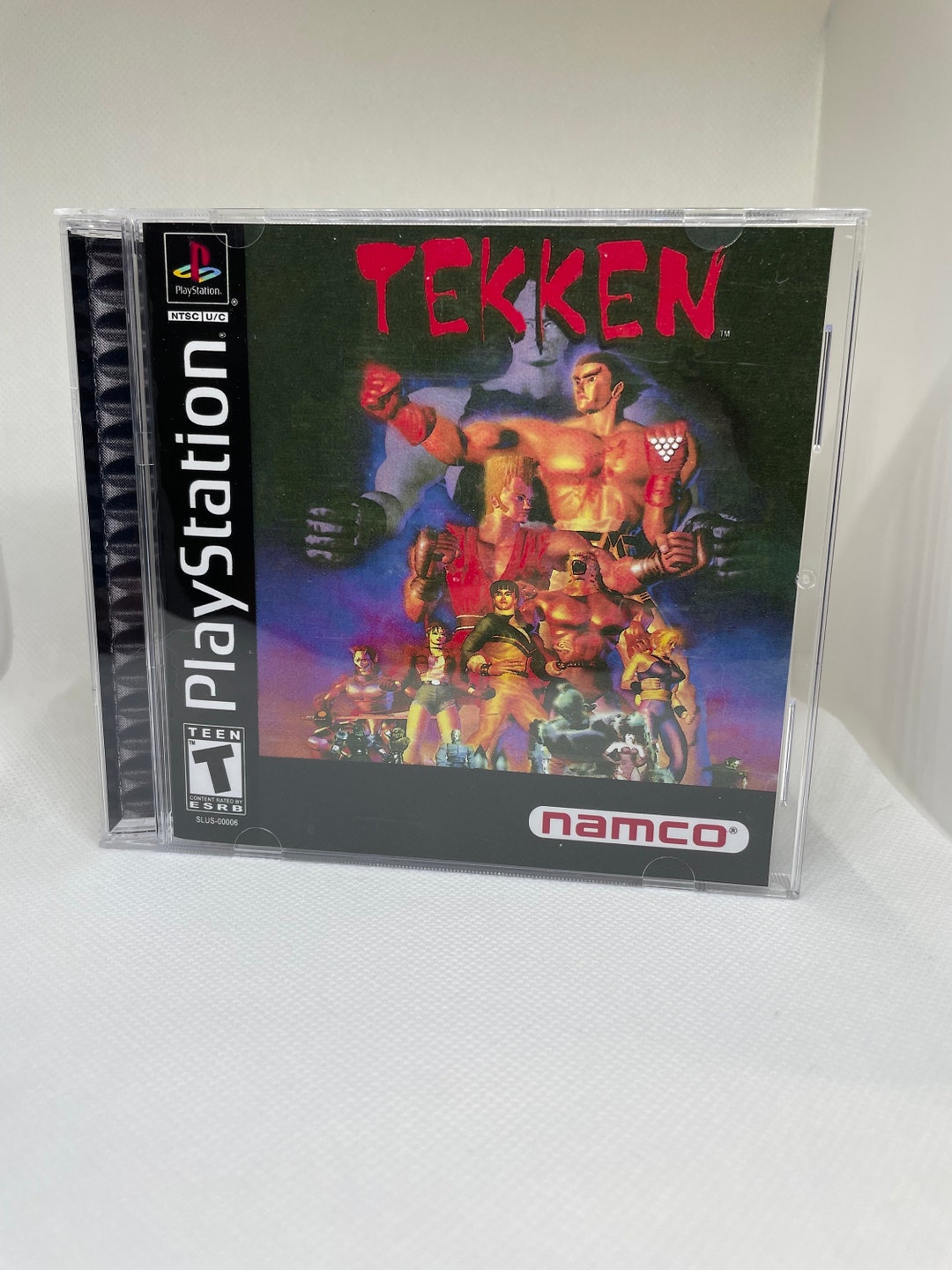 Tekken Series PS1 Reproduction Case - Etsy