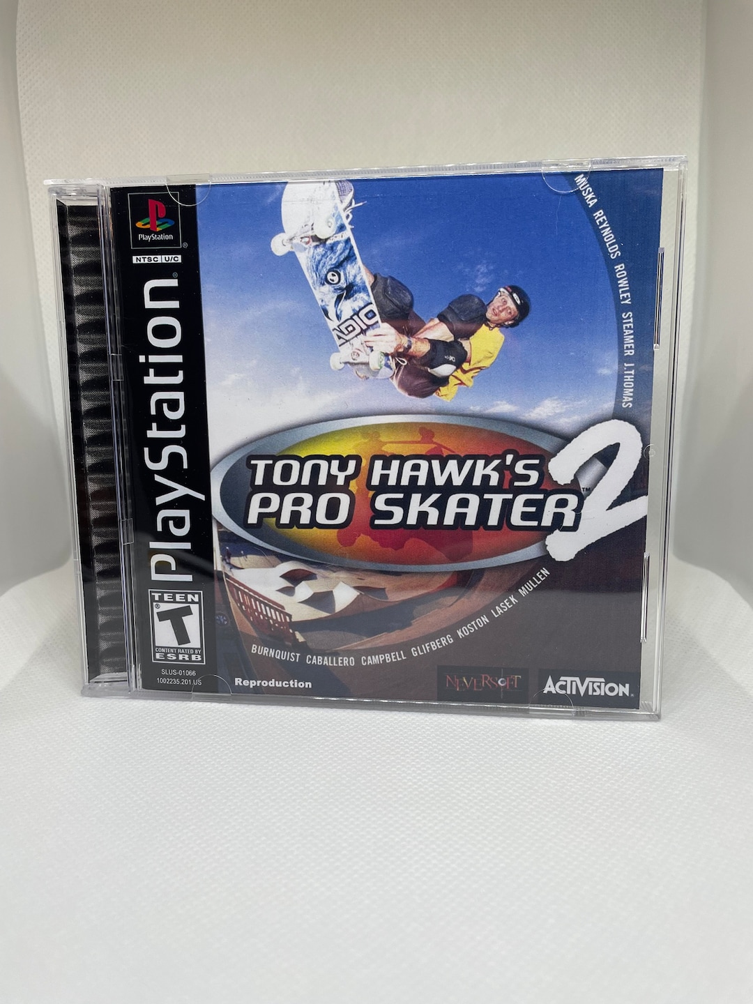 Tony Hawk’s Pro Skater 2 PS1 Reproduction Case - Etsy