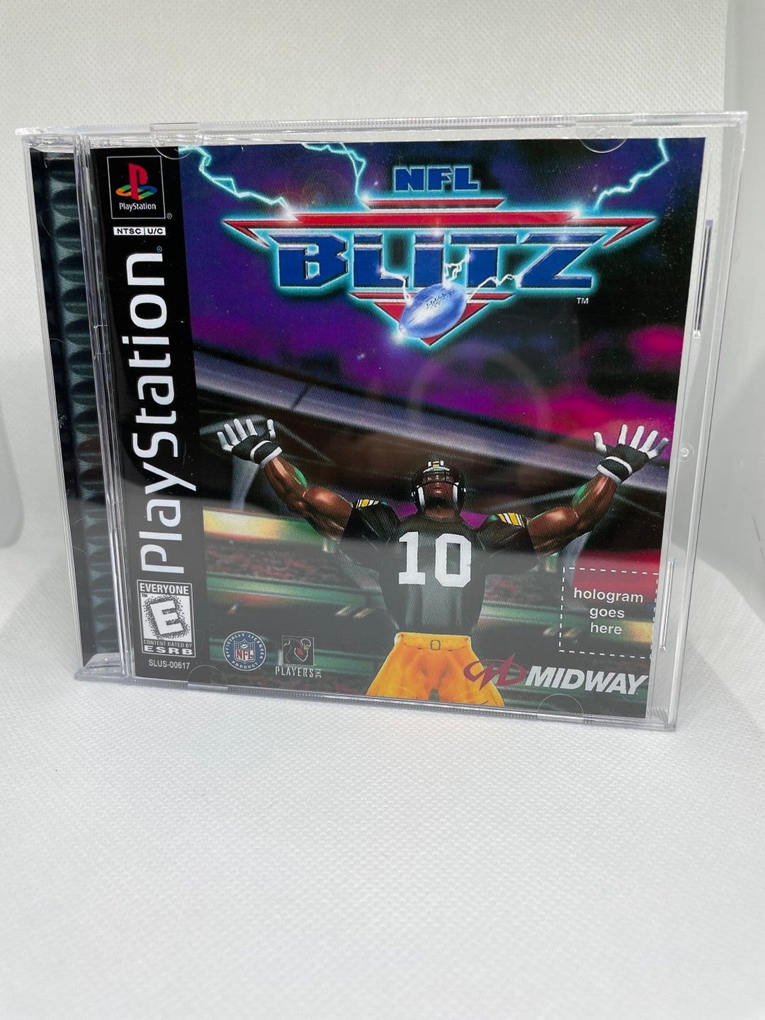 NFL Blitz PS1 Reproduction Case - Etsy