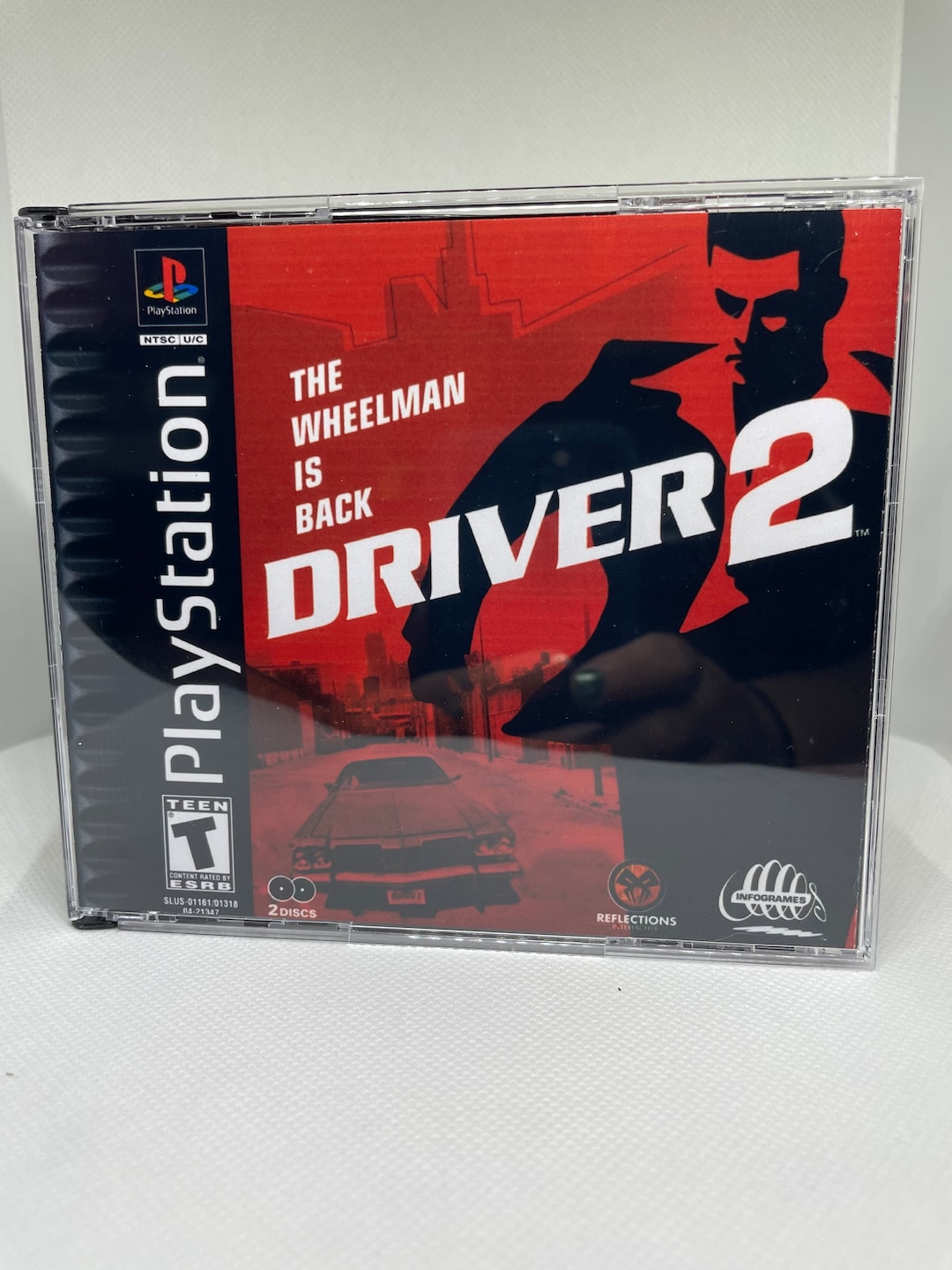 Driver 2 PS1 Reproduction Case - Etsy