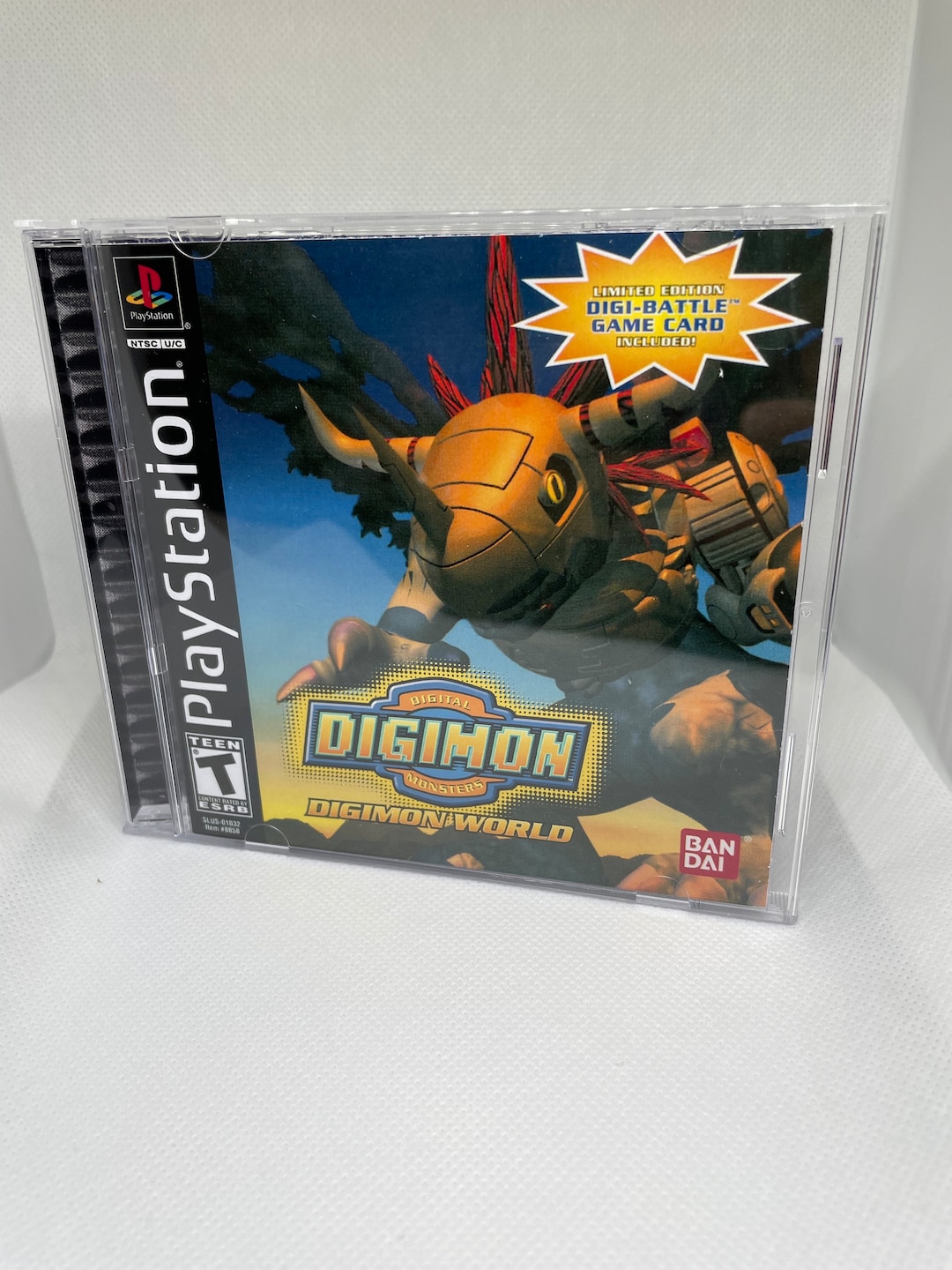 Digimon World Series PS1 Reproduction Cases - Etsy