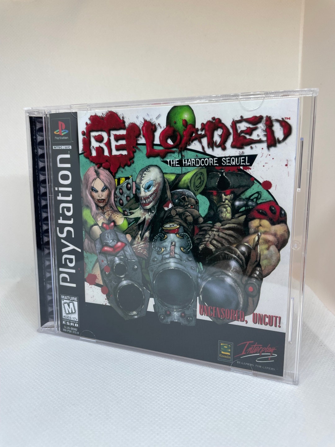 Reloaded PS1 Reproduction Case - Etsy