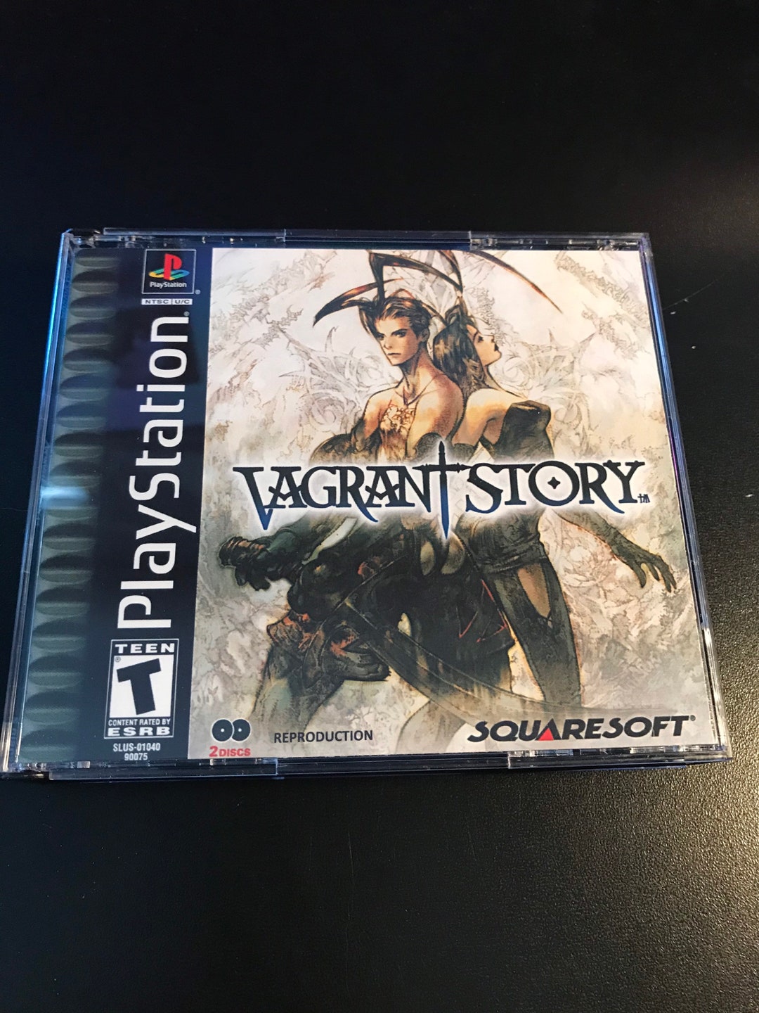 Vagrant Story PS1 RPG Reproduction Case - Etsy Australia