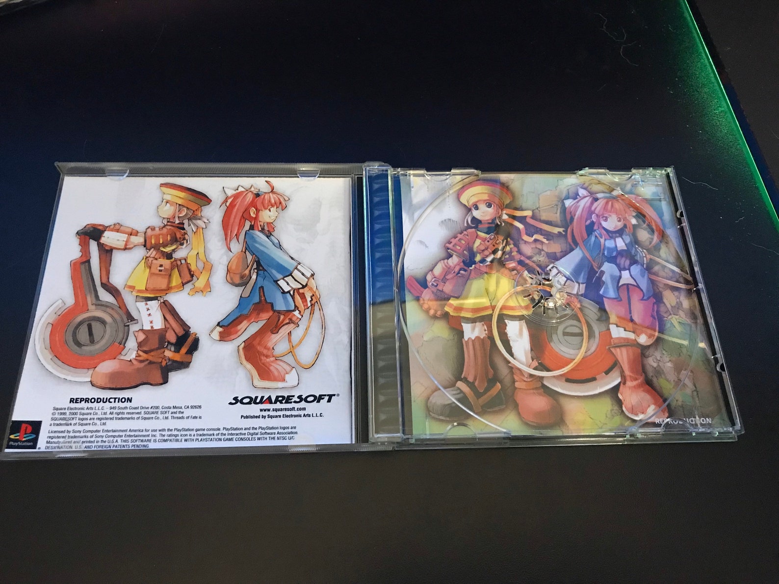 Threads of Fate PS1 RPG Reproduction Case - Etsy UK