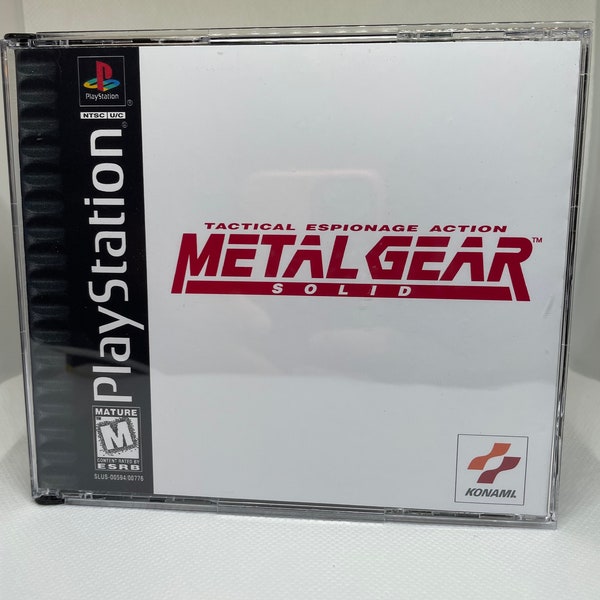 Metal Gear Solid - Etsy