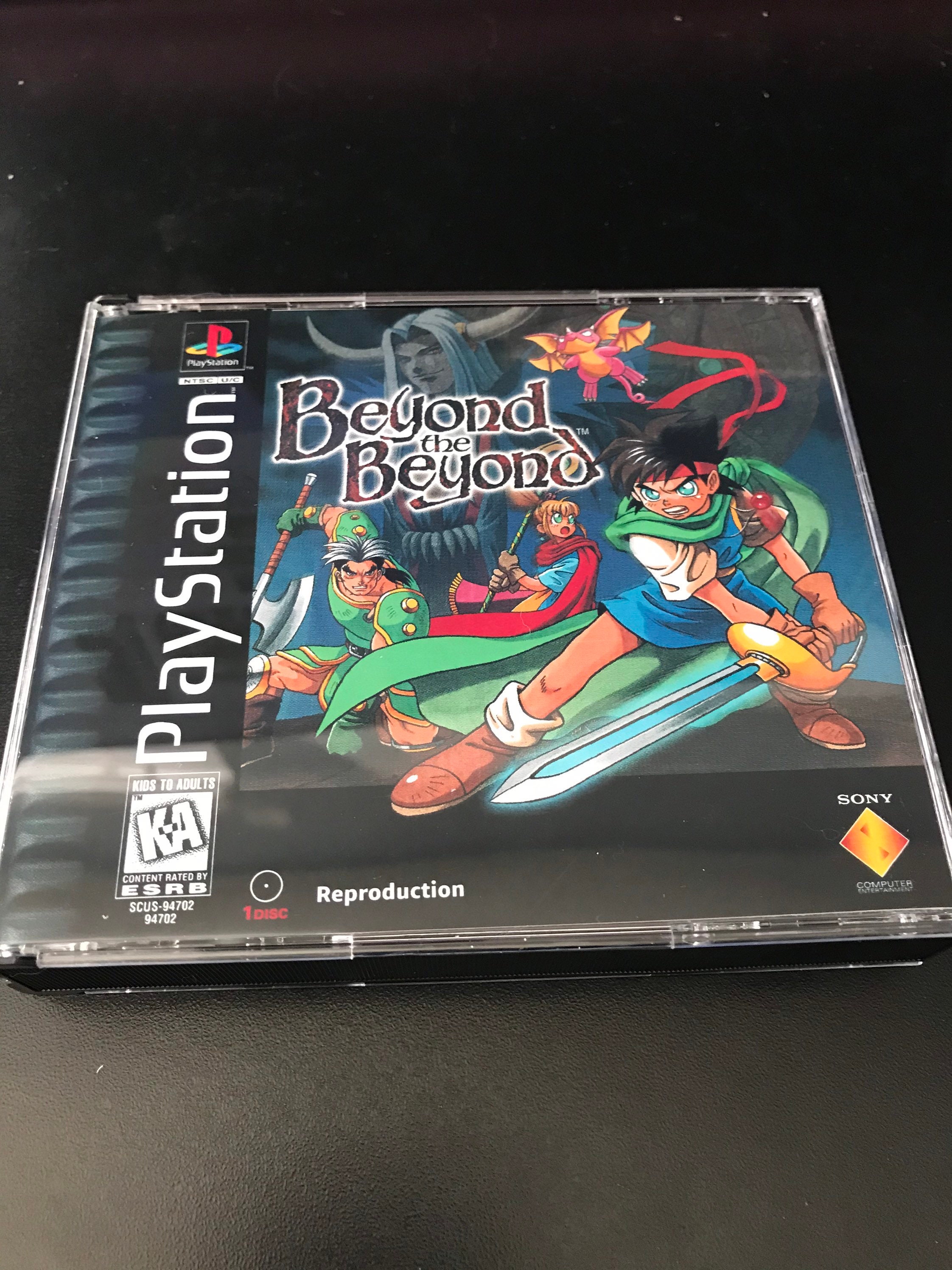 Beyond the Beyond PS1 RPG Reproduction Case | Etsy