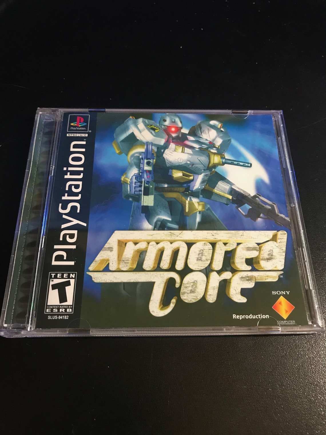 Armored Core PS1 Reproduction Case - Etsy