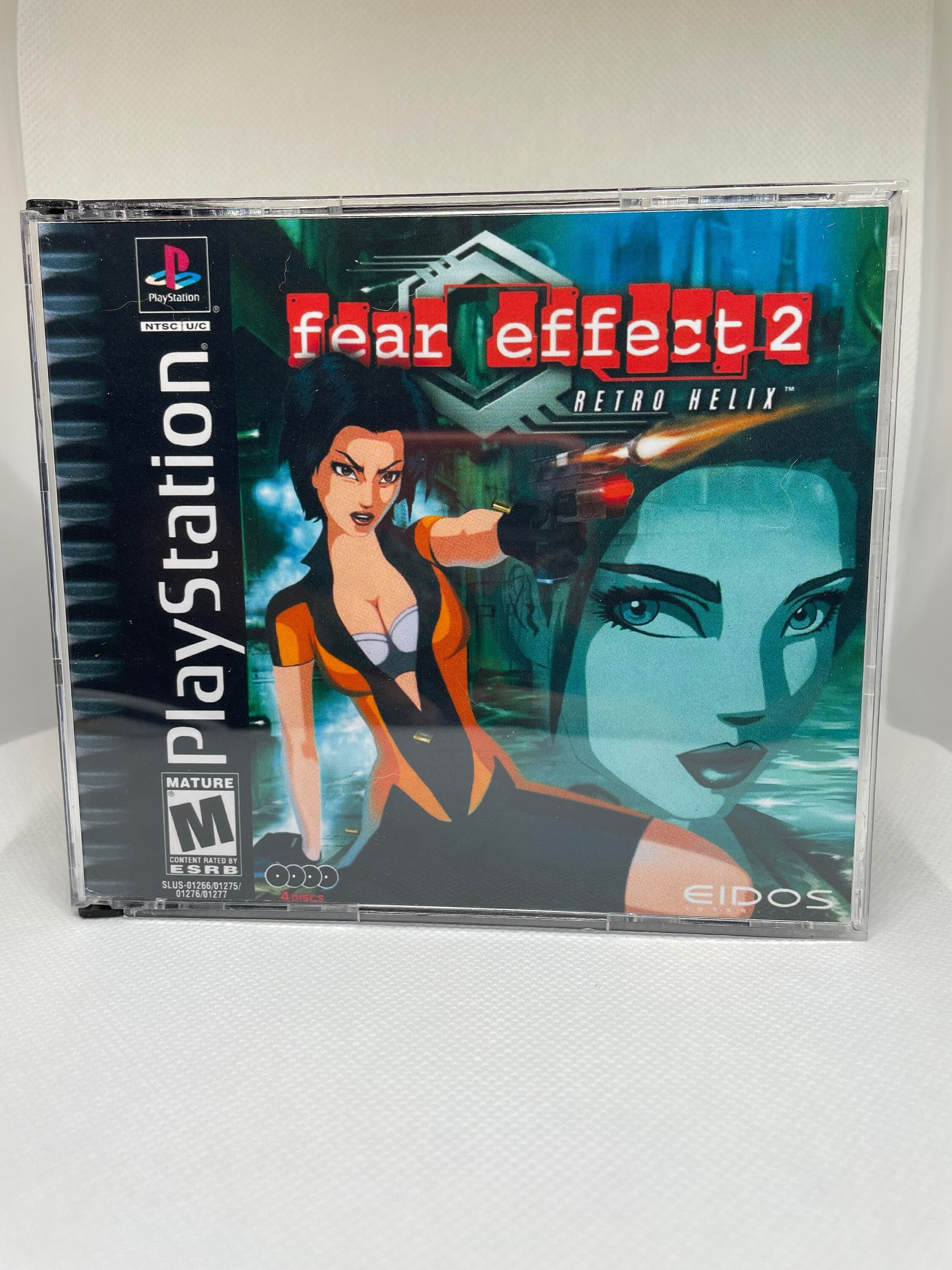 Fear Effect Series PS1 RPG Reproduction Case - Etsy