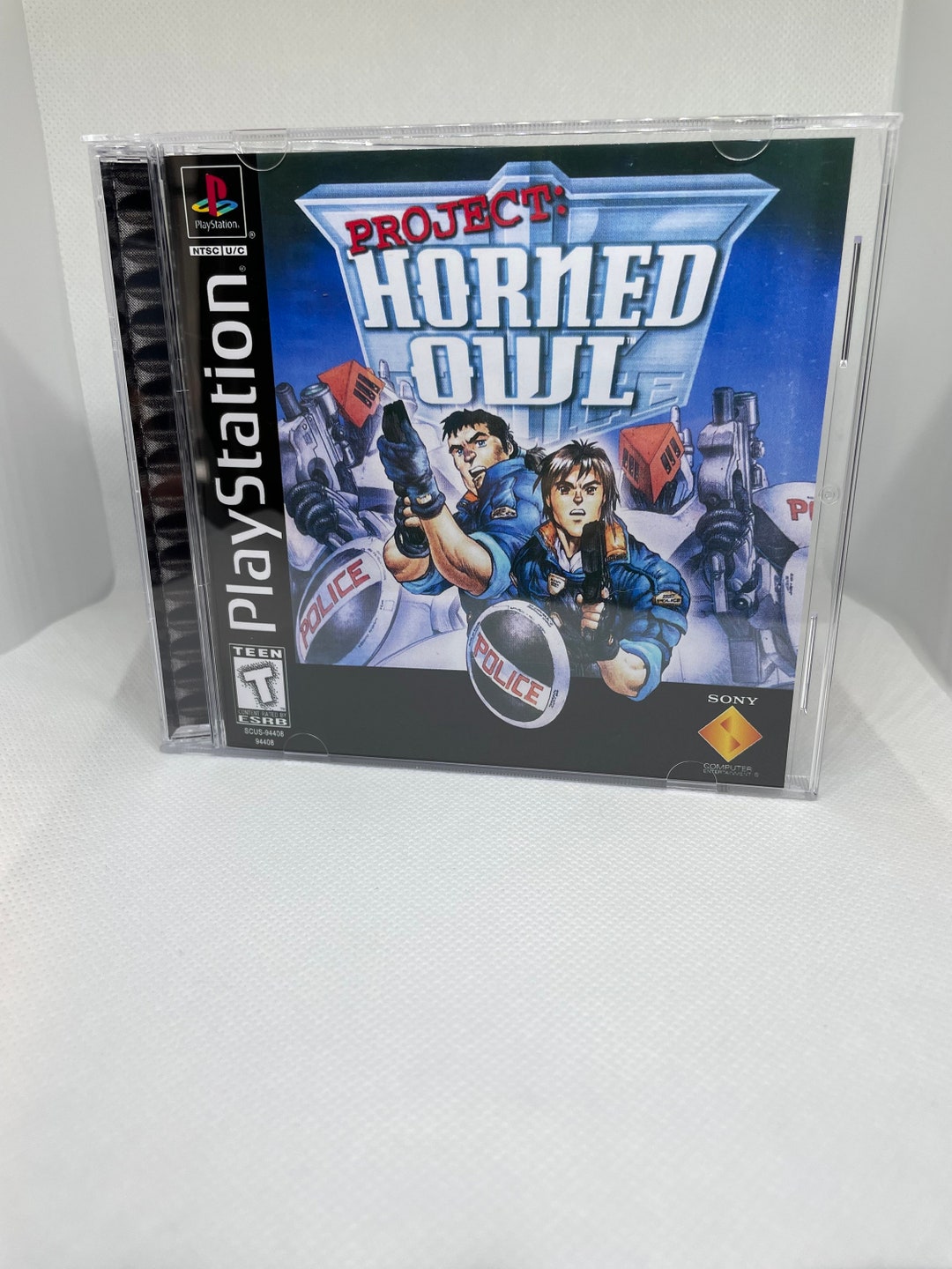 Project Horned Owl PS1 Reproduction Case - Etsy