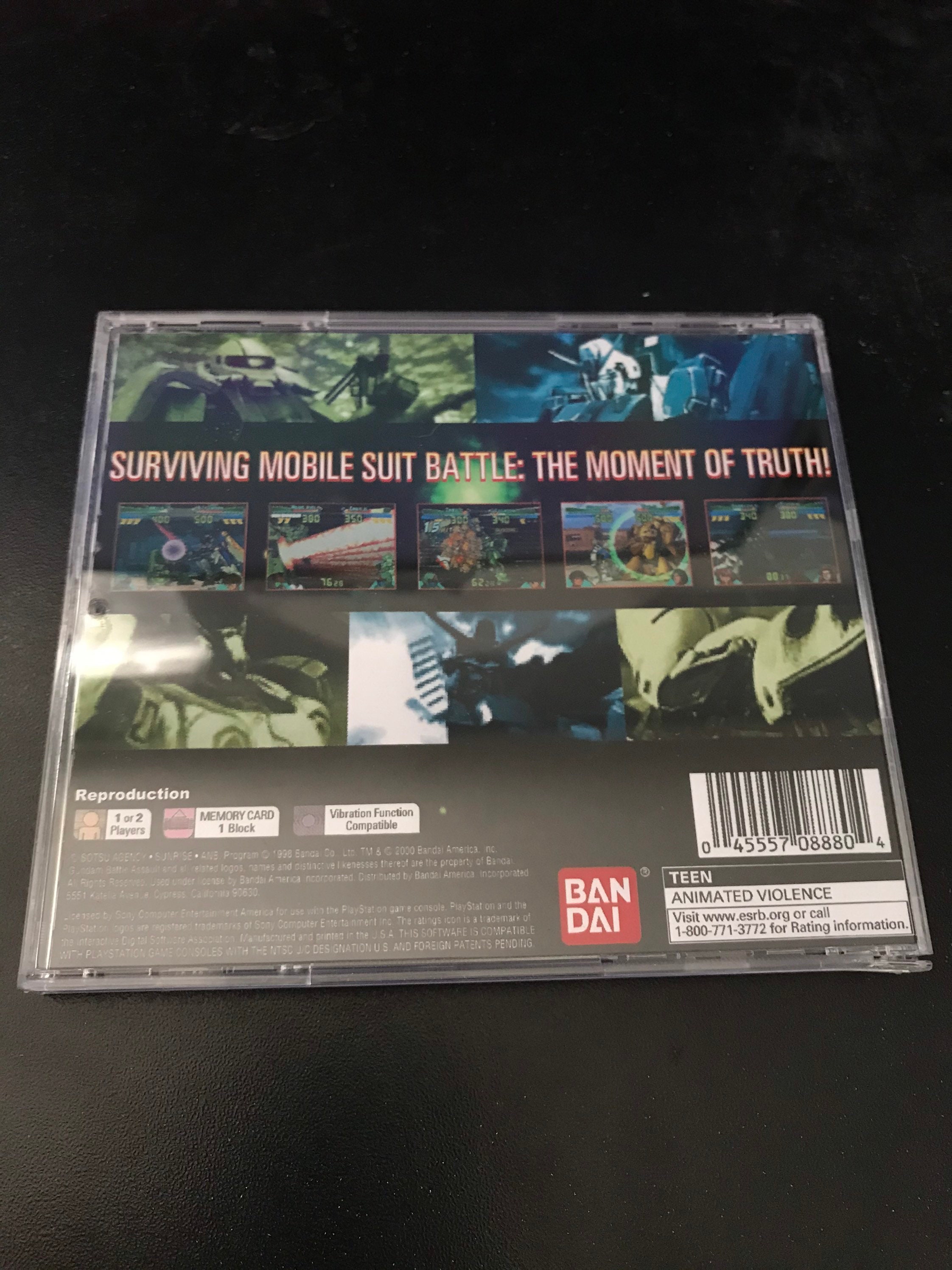 Gundam Battle Assault Series PS1 Reproduction Case NO DISC - Etsy