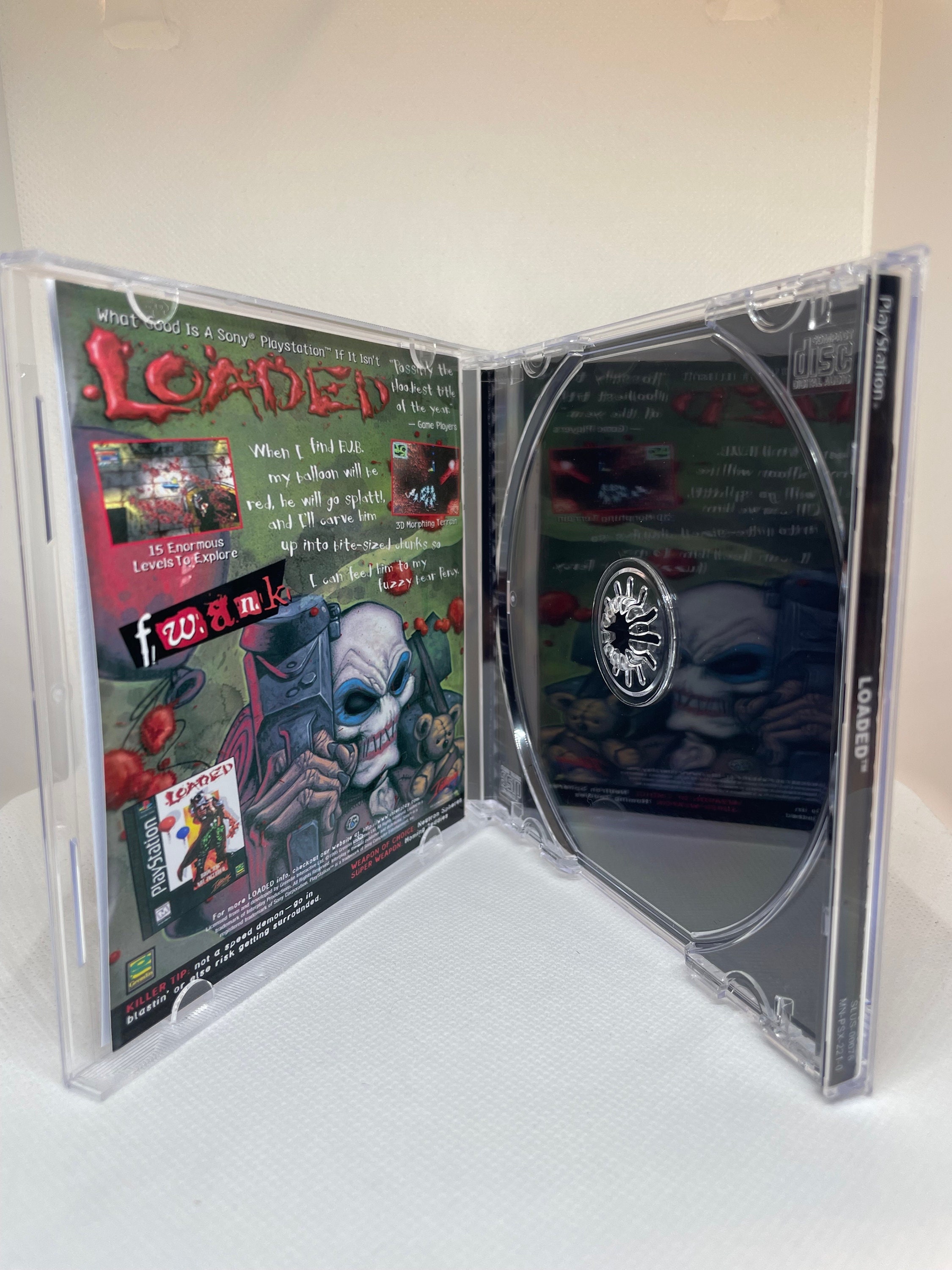 Loaded PS1 Reproduction Case - Etsy