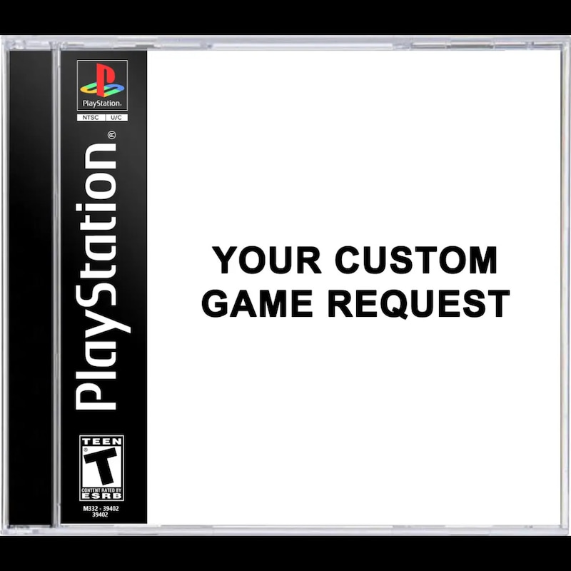 Ps1 Game Custom Art - Etsy