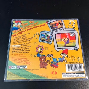 Parappa the Rapper PS1 Reproduction Case - Etsy