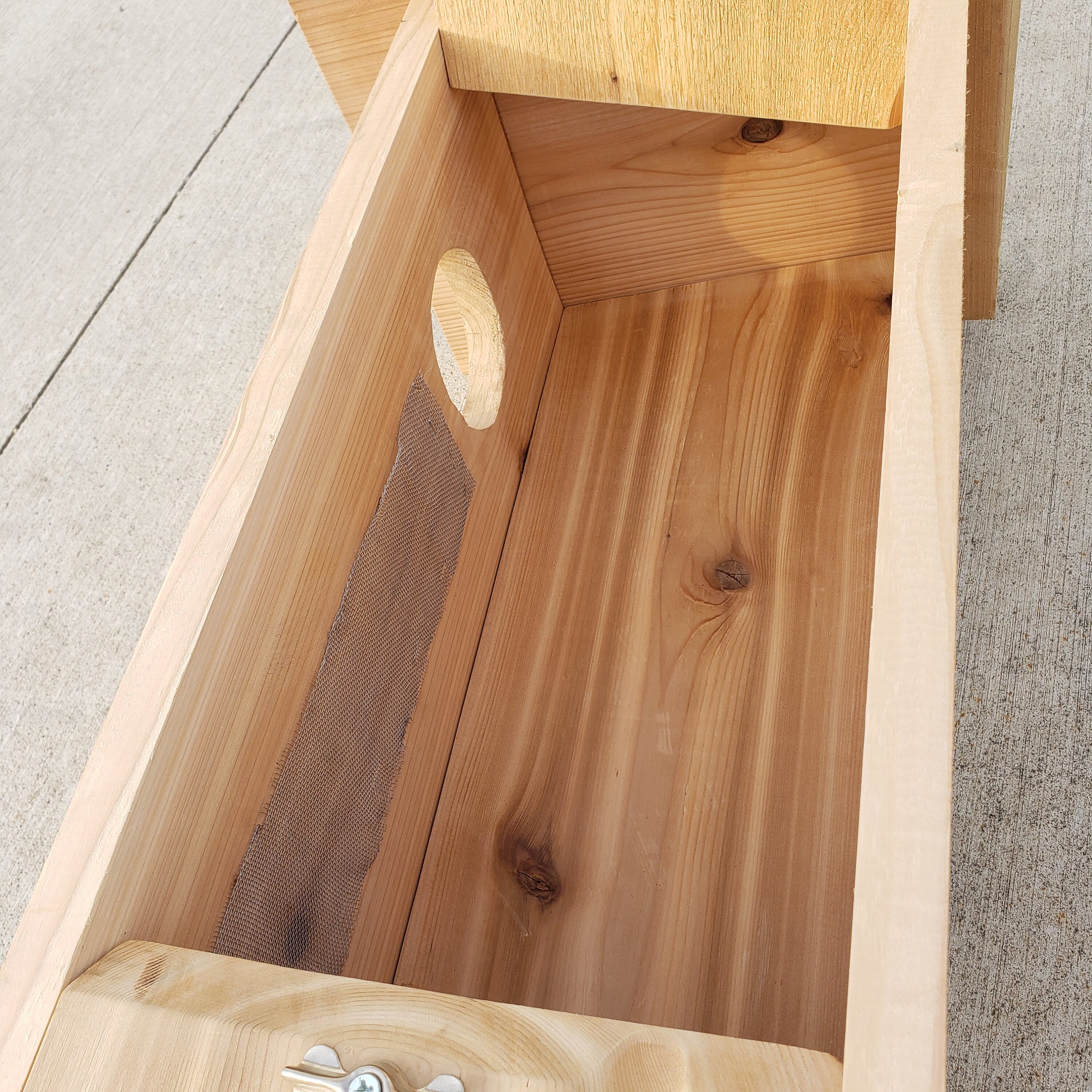 Wood Duck Nest Box Cedar Wood Nesting Box for Wood Ducks Mergansers ...