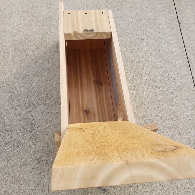 Wood Duck Nest Box Cedar Wood Nesting Box for Wood Ducks Mergansers ...