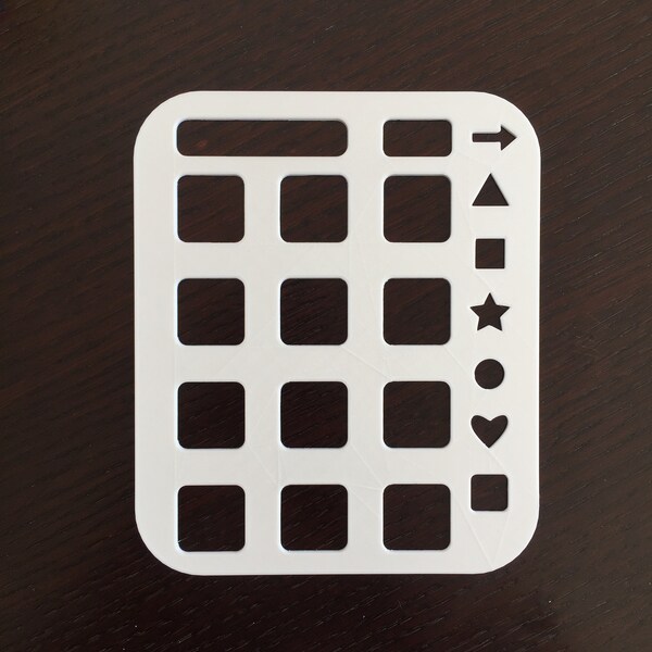 Planner Stencil - Etsy