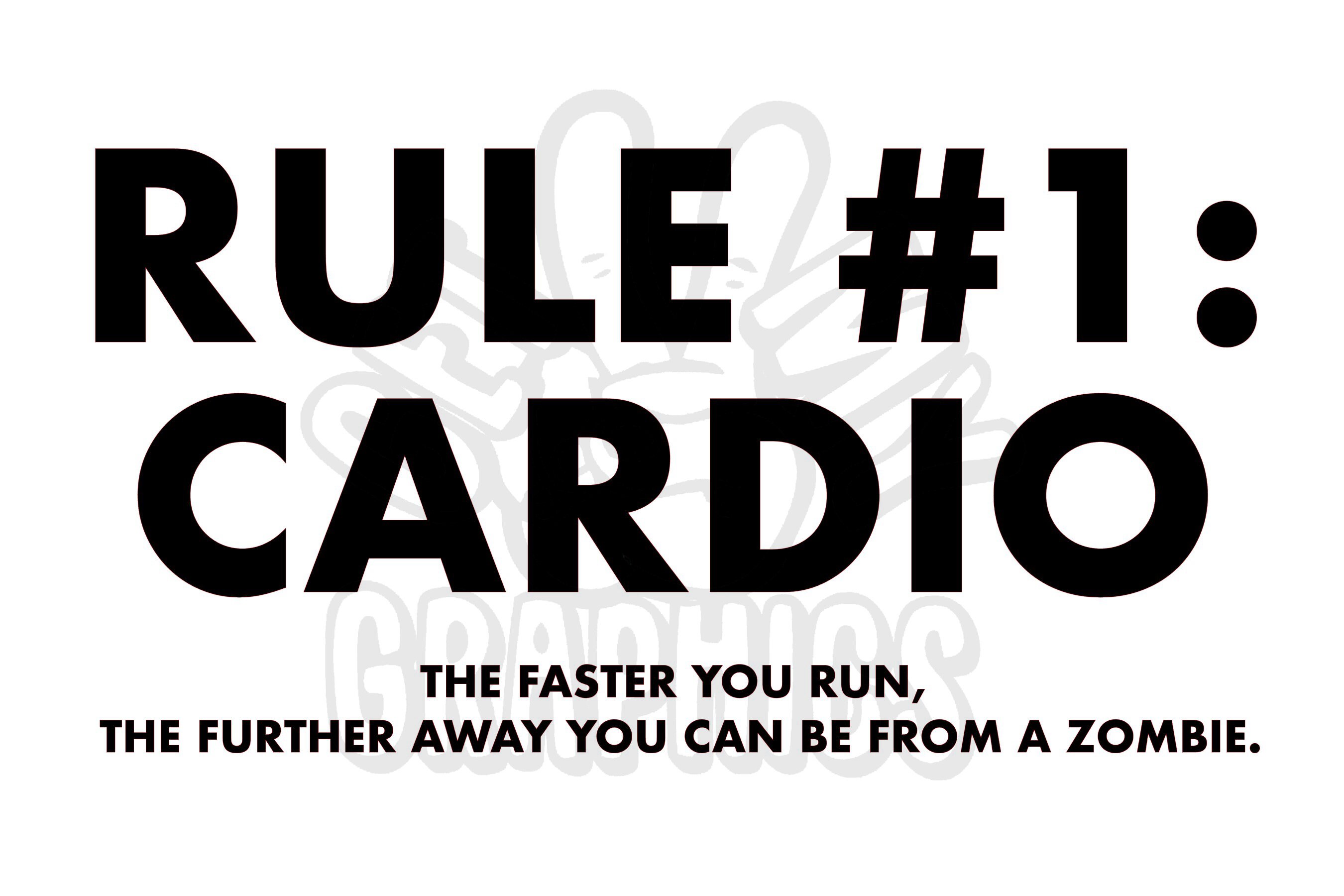 Zombieland Rules Cardio