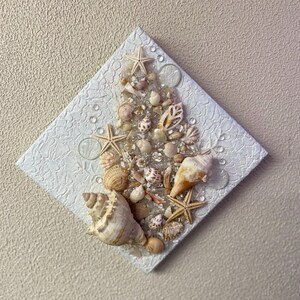 Beach Art/wall Art,shell Art,coastal Art,coastal Living,resin Art ...