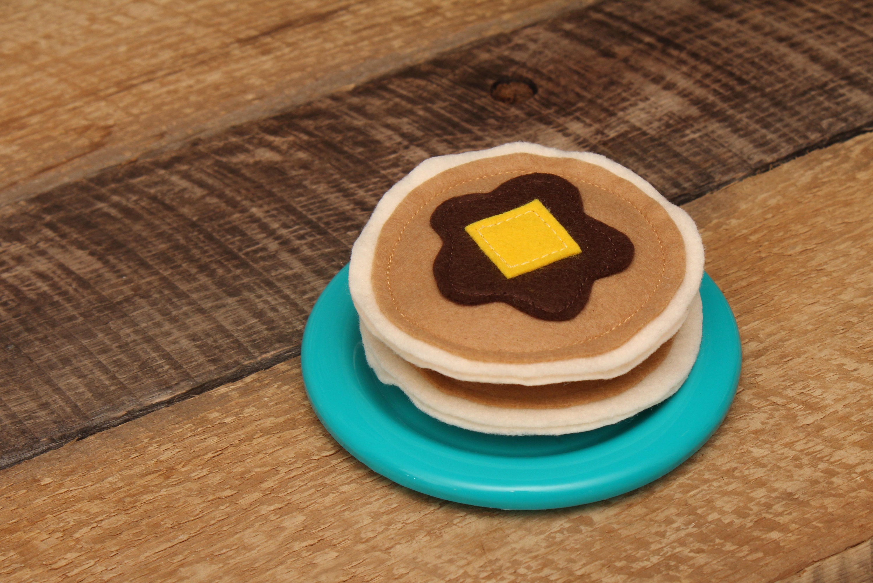 Felt Food Play Pancake Pretend Play Food Breakfast Toy - Etsy