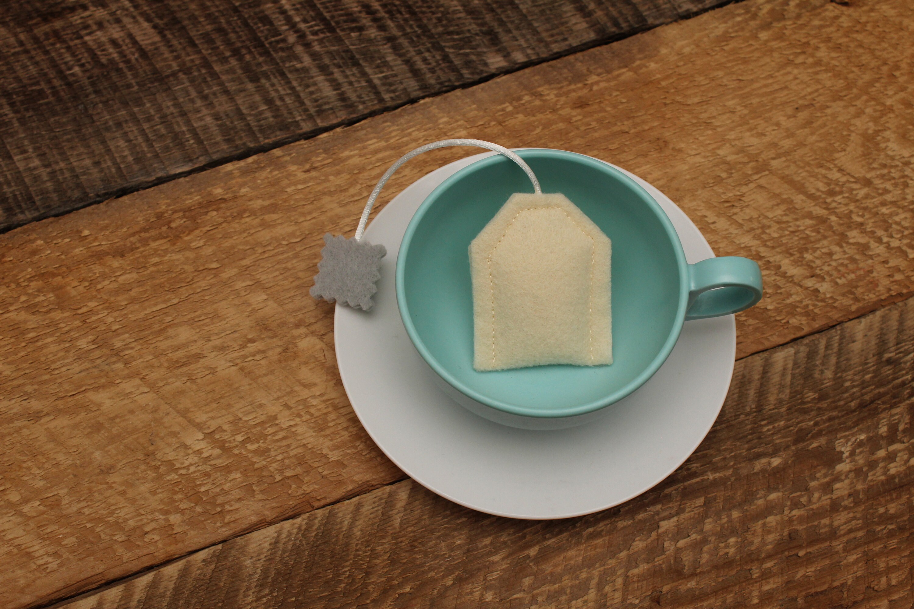 Felt Food Tea Bags Set of 4 Tea Party Pretend Play Food | Etsy