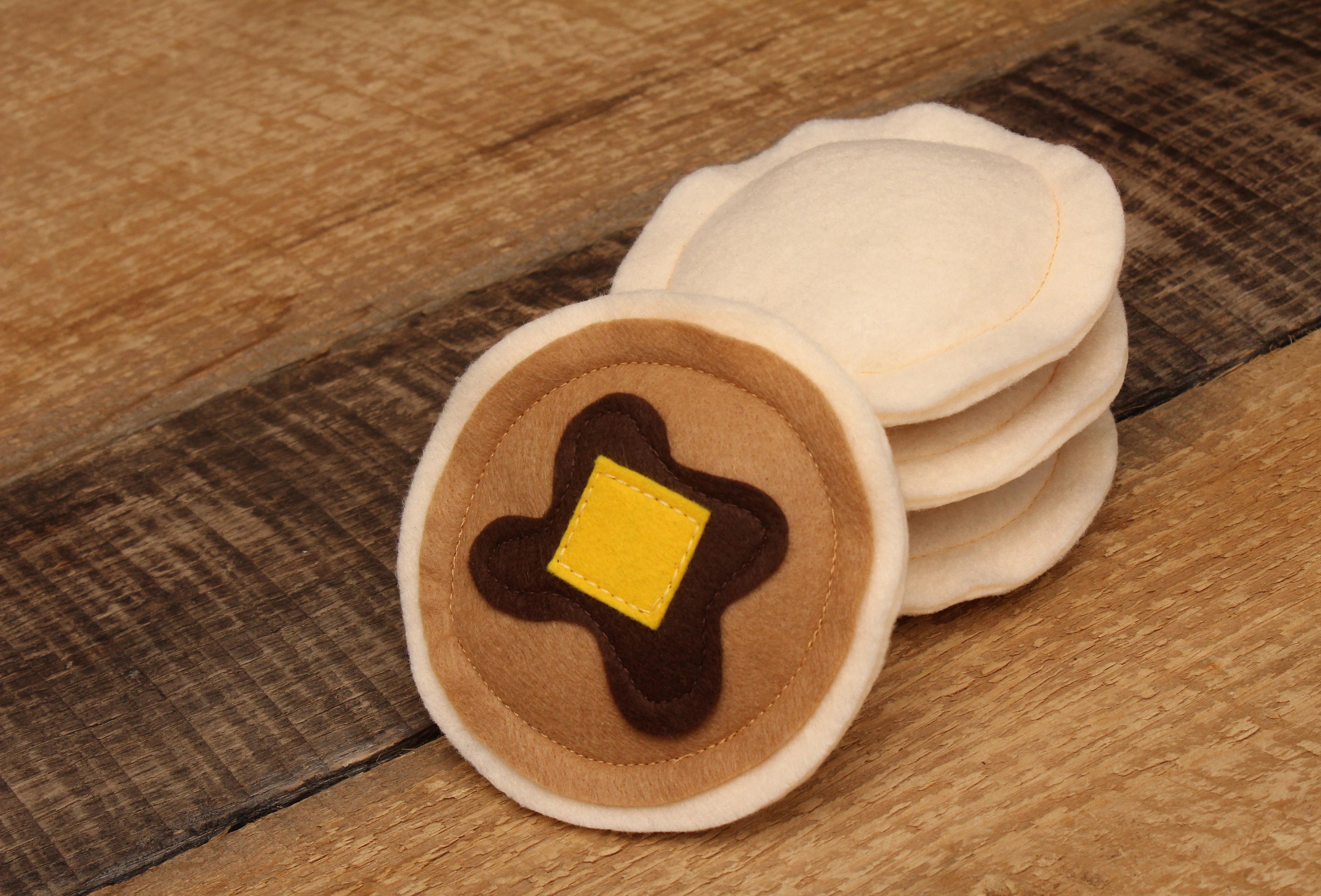 Felt Food Play Pancake Pretend Play Food Breakfast Toy - Etsy