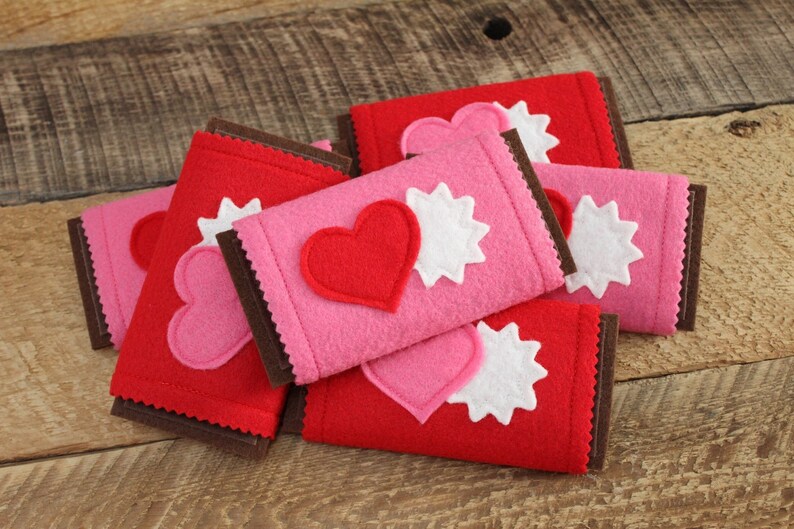 Felt Food Play Candy Bar - Etsy