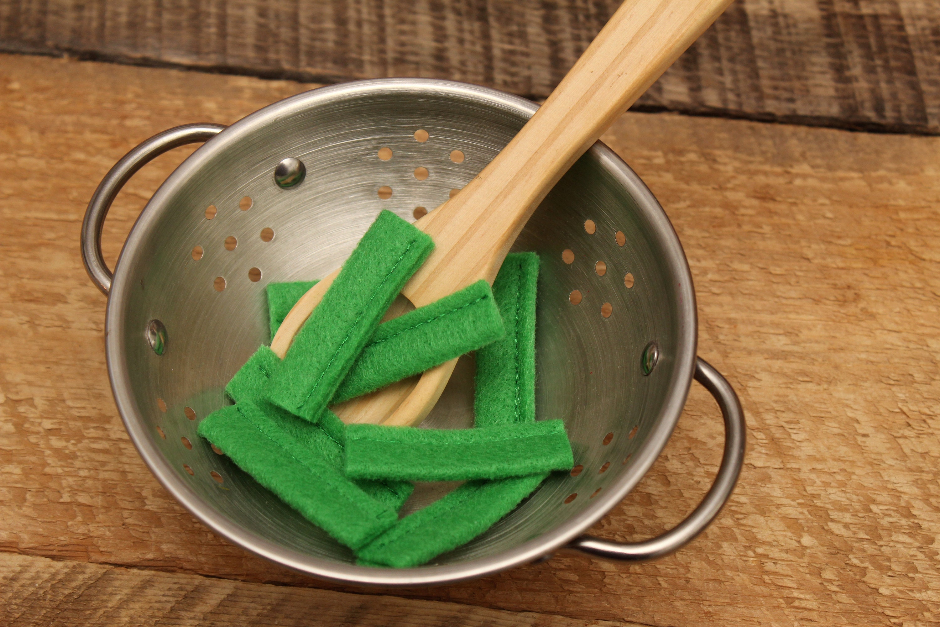 Felt Green Beans, Pretend Play Food, Toy Kitchen, Educational Toy - Etsy