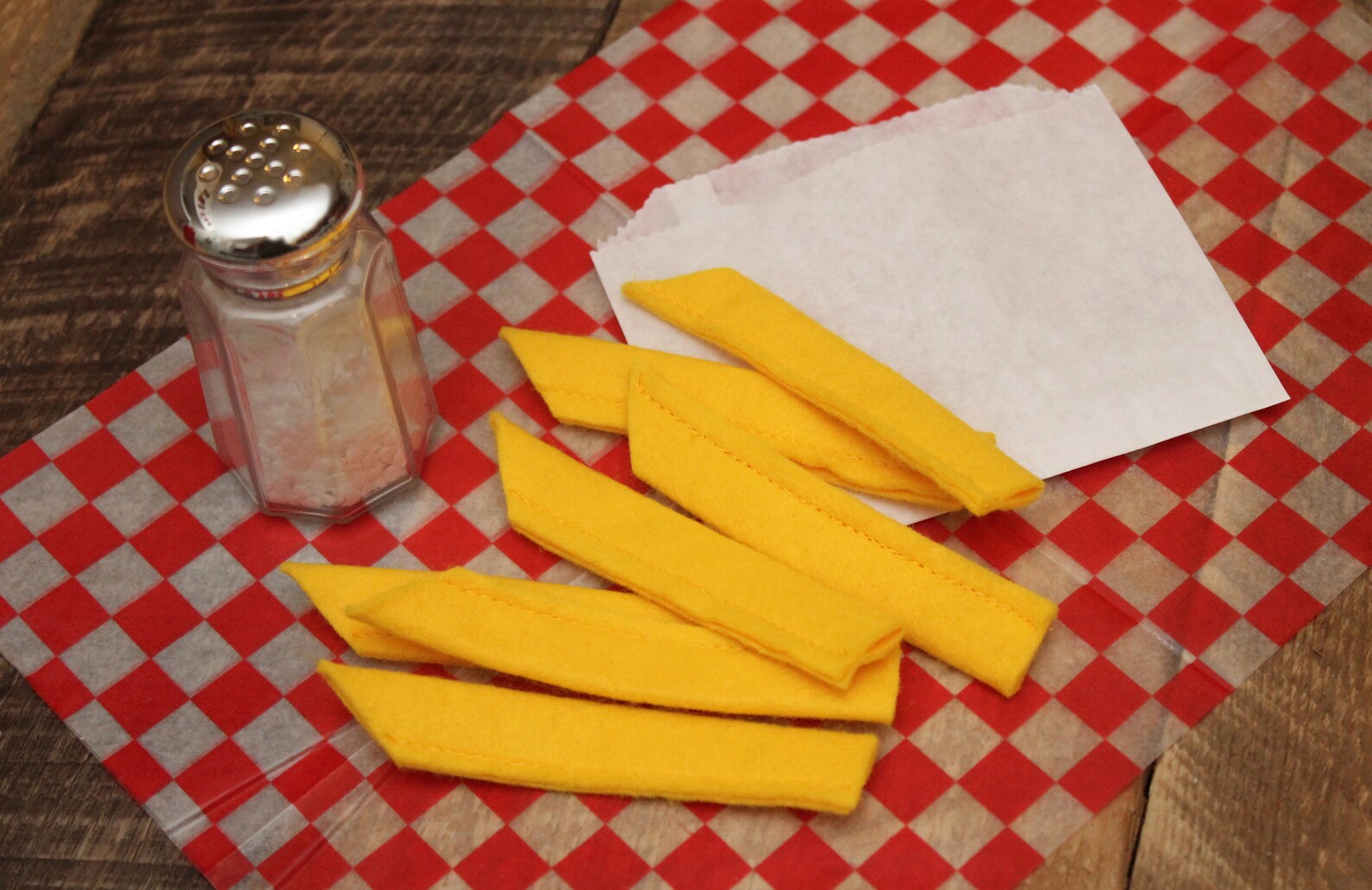 Felt Food French Fries Fry Set Pretend Play Food Toy | Etsy