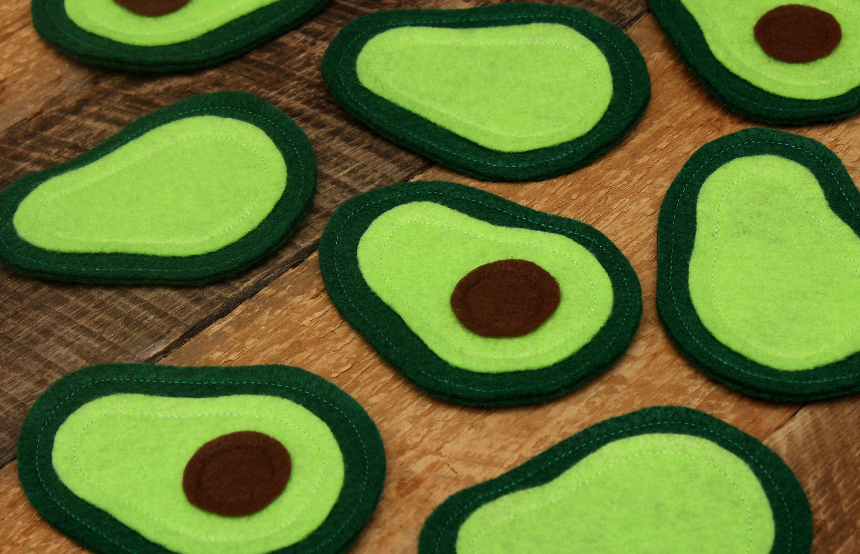 Felt Food Play Avocado Pretend Play Food Toy Kitchen Foods - Etsy