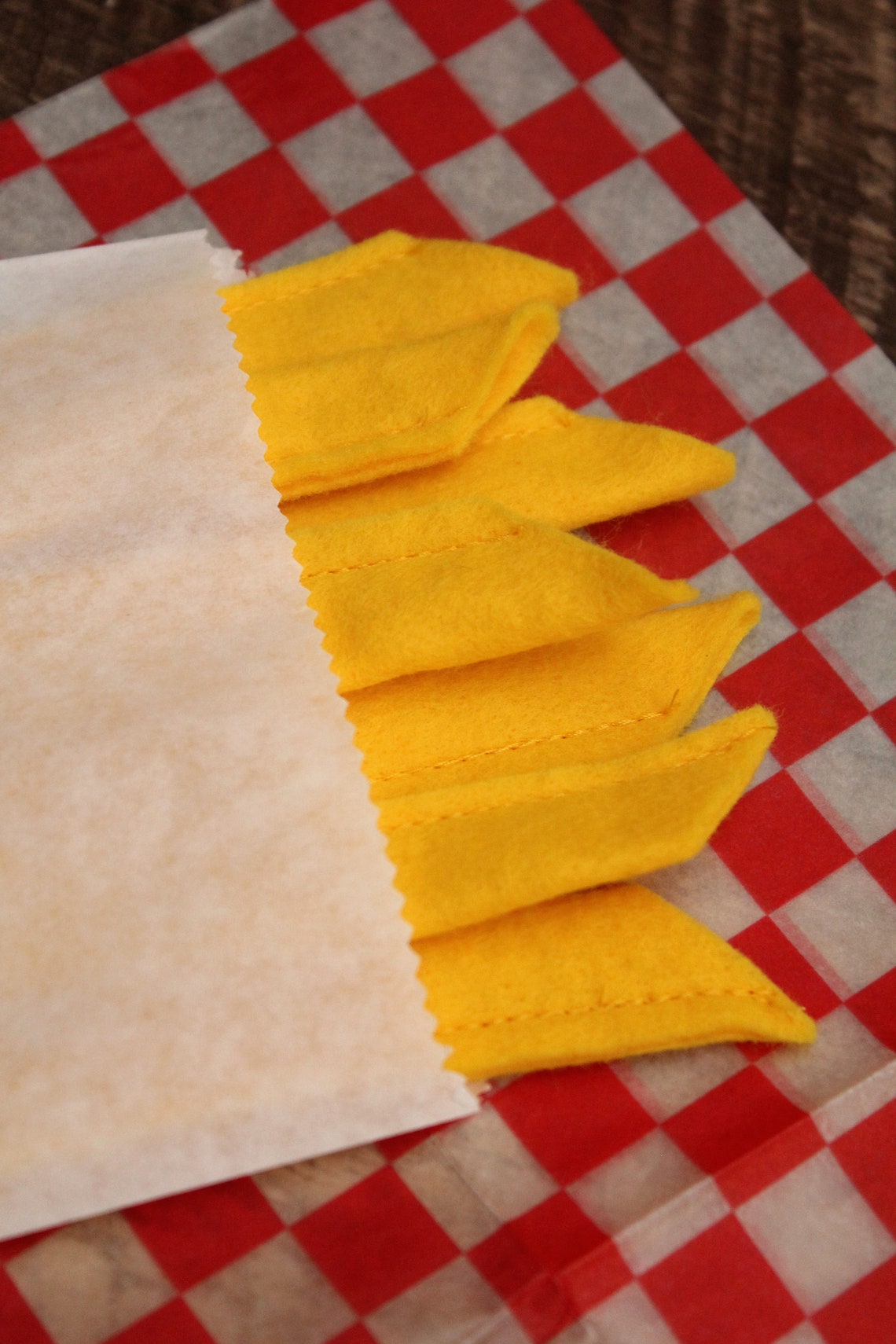Felt Food French Fries Fry Set Pretend Play Food Toy | Etsy